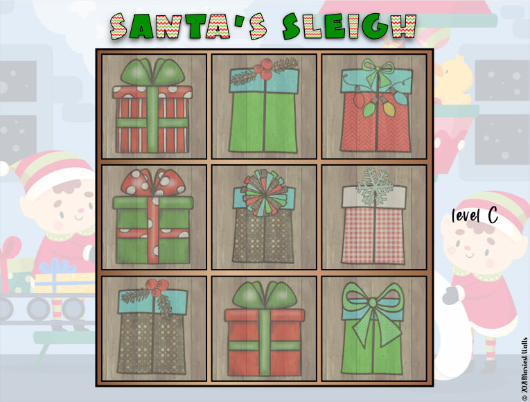 CHRISTMAS SPATIAL CONCEPTS STATIONS – Les Murs de Marie